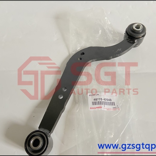 4877042040/TOYOTA/后拉杆/48770-42040/ARM ASSY, UPPER CONTROL, REAR RH ...