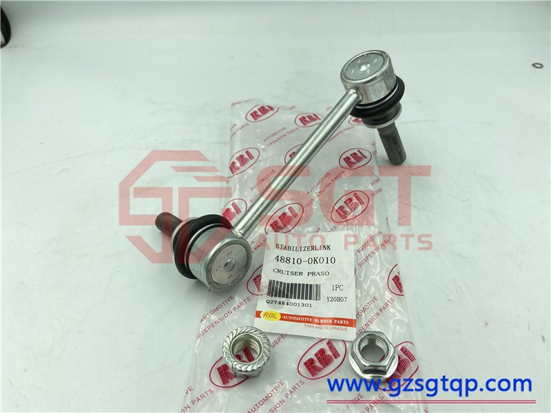 488100K010/RBI/TOYOTA/平衡杆球头/48810-0K010/LINK ASSY, FRONT STABILIZER, LH ...