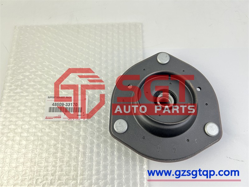 48609-33170/TOYOTA/前机顶胶/SUPPORT SUB-ASSY, FRONT SUSPENSION, RH/LH ...