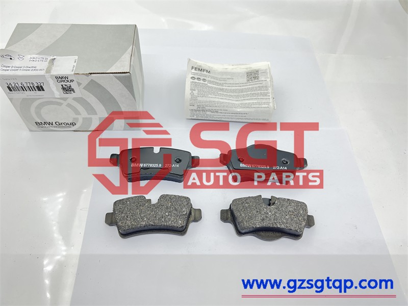34216778327/BMW/后刹车片/Genuine OEM Disc Brake Pad Set Rear For Mini ...