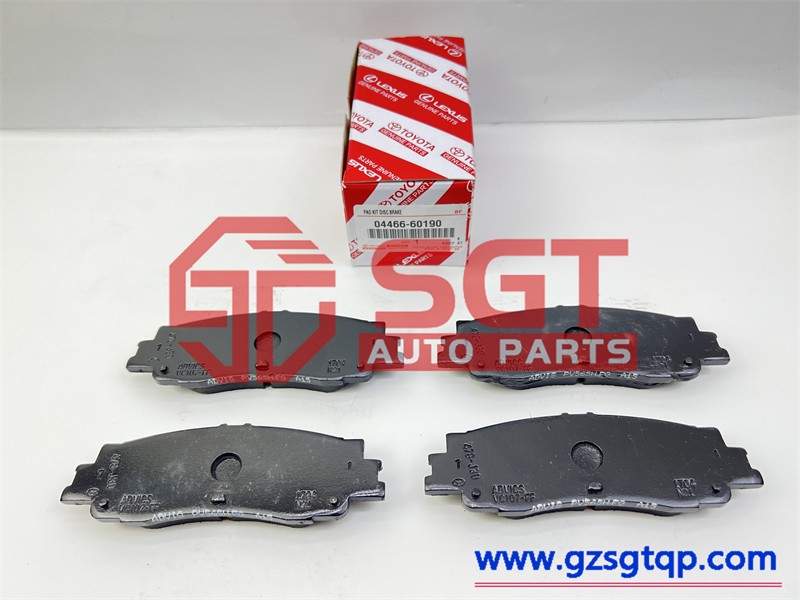 0446660190/TOYOTA/后刹车片/04466-60190/PAD KIT, DISC BRAKE, REAR - Global ...